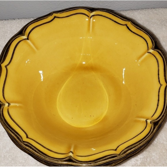 Metlox | Dining | Metlox Poppy Trail La Moncha Vintage Bowl Scalloped ...